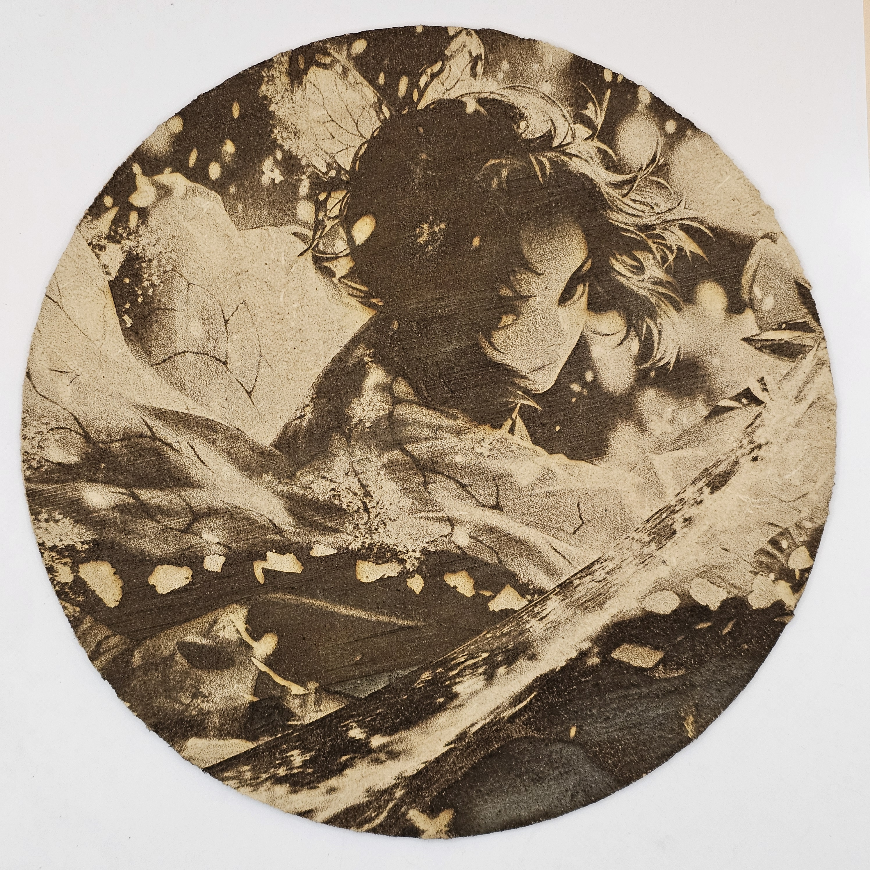 Grabado laser en MDF de Shinobu Kochō