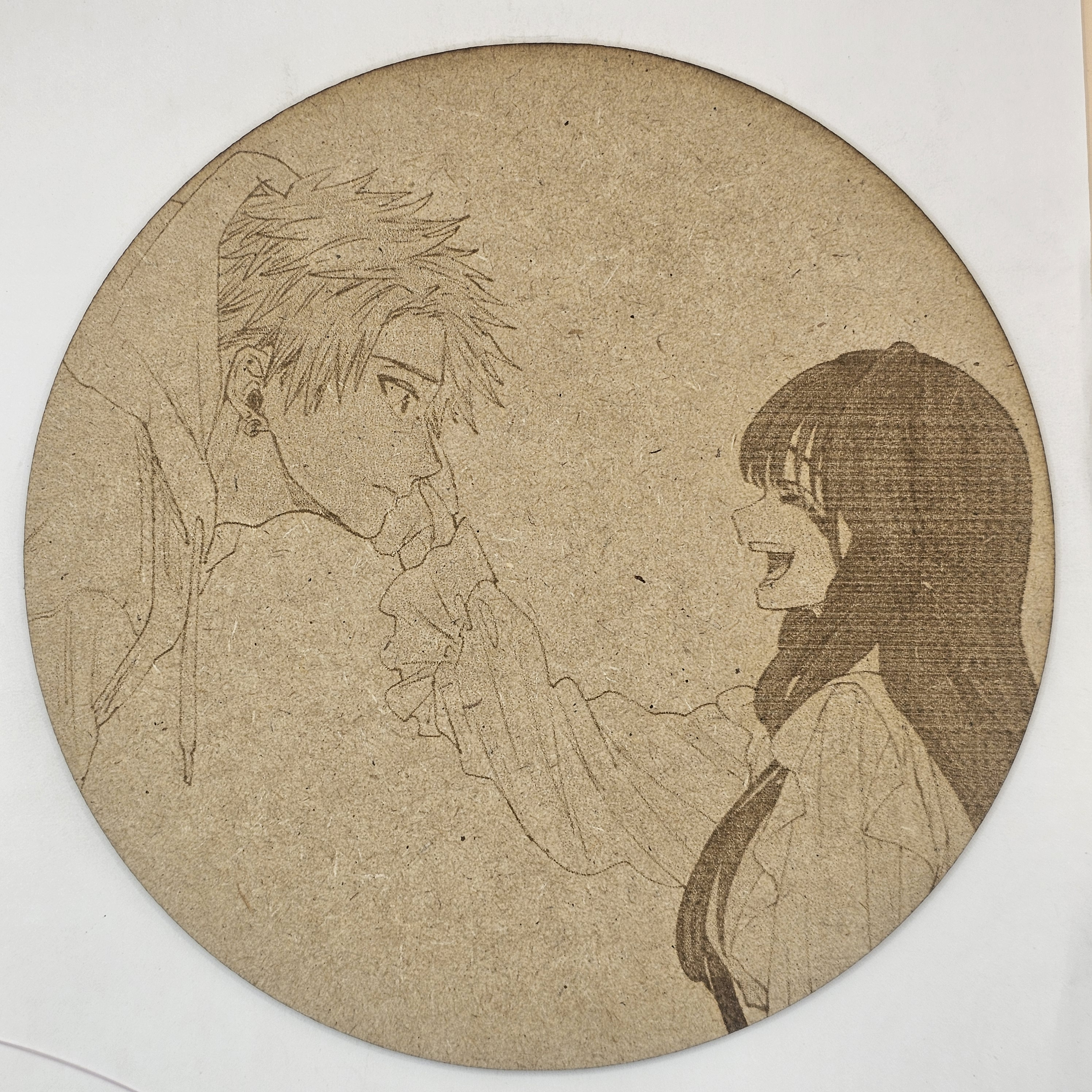 Grabado laser en MDF de Kaoruko Waguri y Rintaro Tsumugi version-1